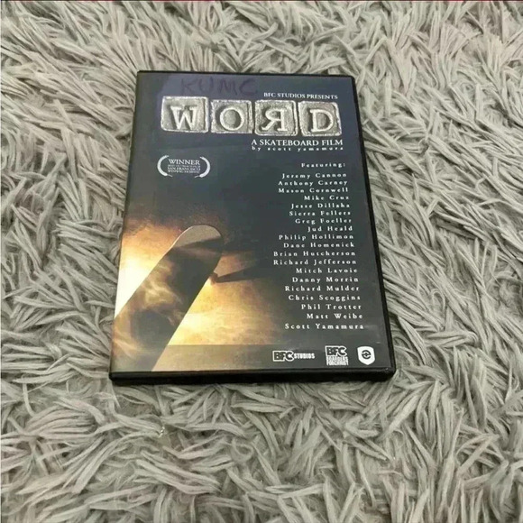 unbranded | Media | Word A Skateboard Film By Scott Yamamura Dvd 206 ...